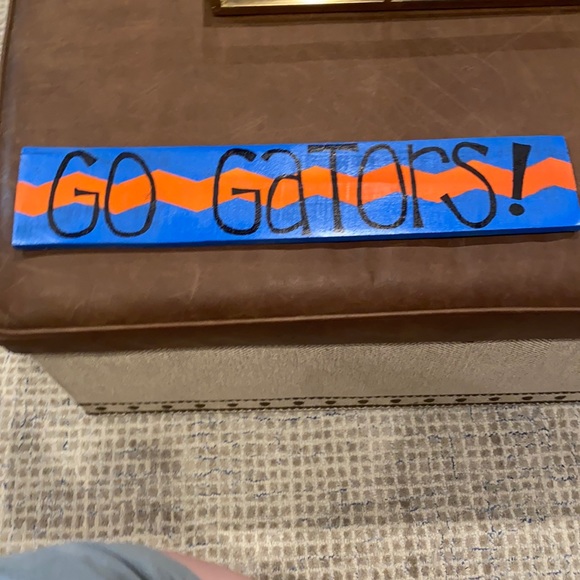 Wall Decor | Florida Gators Wood Sign | Poshmark